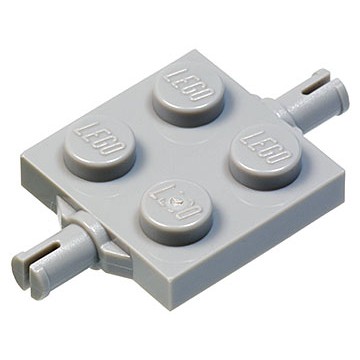 [199] ชิ้นส่วนเลโก้ Lego Part Plate, Modified 2 x 2 with Wheels Holder ...