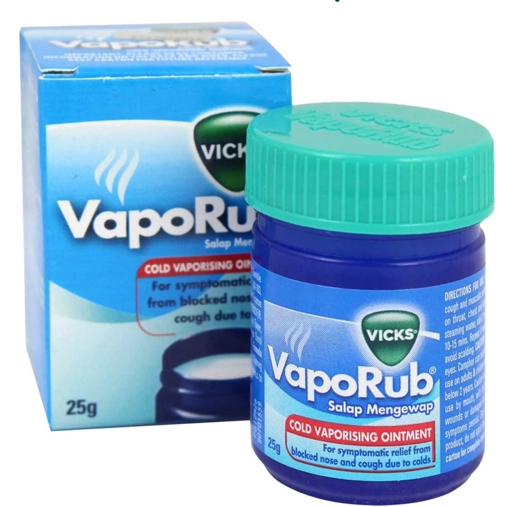 exp 10/2025 Vicks vaporub วิคส์ วาโปรับ Vicks พร้อมส่ง ขนาด 50g .ล็อต ...