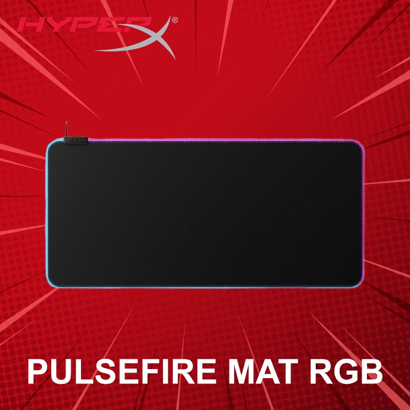 แผ่นรองเมาส์ HyperX รุ่น Pulsefire Mat RGB ประกันศูนย์ 2 ปี | Shopee ...