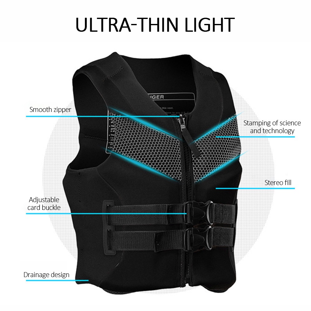 Water Safety Neoprene Premium เสื้อชูชีพสําหรับผู้ใหญ่ Ski Wakeboard ... Water Safety Neoprene Premium เสื้อชูชีพสําหรับผู้ใหญ่ Ski Wakeboard ...