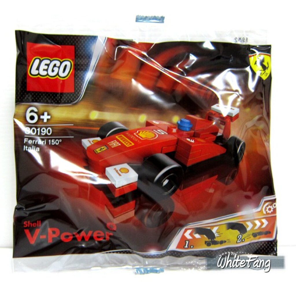LEGO Shell Ferrari 150 Italia polybag (30190) | Shopee Thailand