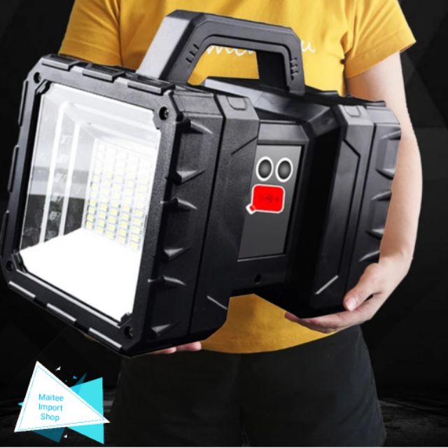 สว่างสุด ๆไฟฉาย LED กันน้ำแบบชาร์จ USB ไฟฉายมือถือไฟฉายหลอดไฟทำงานสปอตไลท์ floodling 80W(45led ...