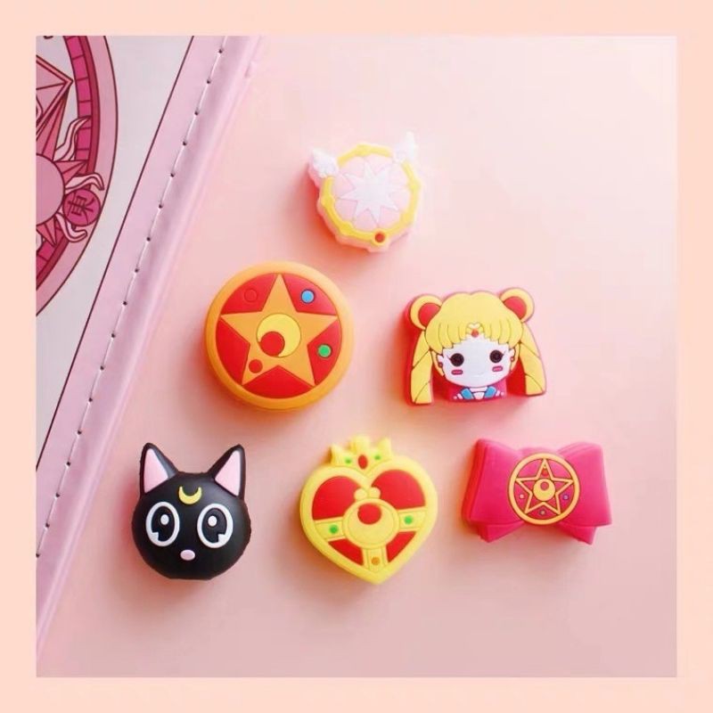Sailor Moon Cable Bite Protector ถนอมสายชาร์จ ลายการ์ตูน | Shopee Thailand
