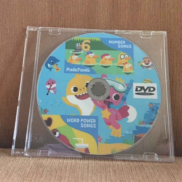 DVD PINKFONG Number and Word Power Songs for Children (มีภาพและเสียง ...