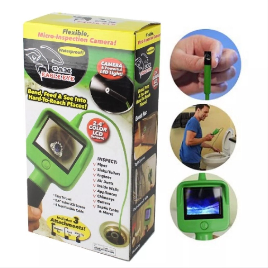 กล้องจิ๋ว ช่วยค้นหาสิ่งของ CAM Eagle Eye Micro-Inspection Camera รุ่น ...