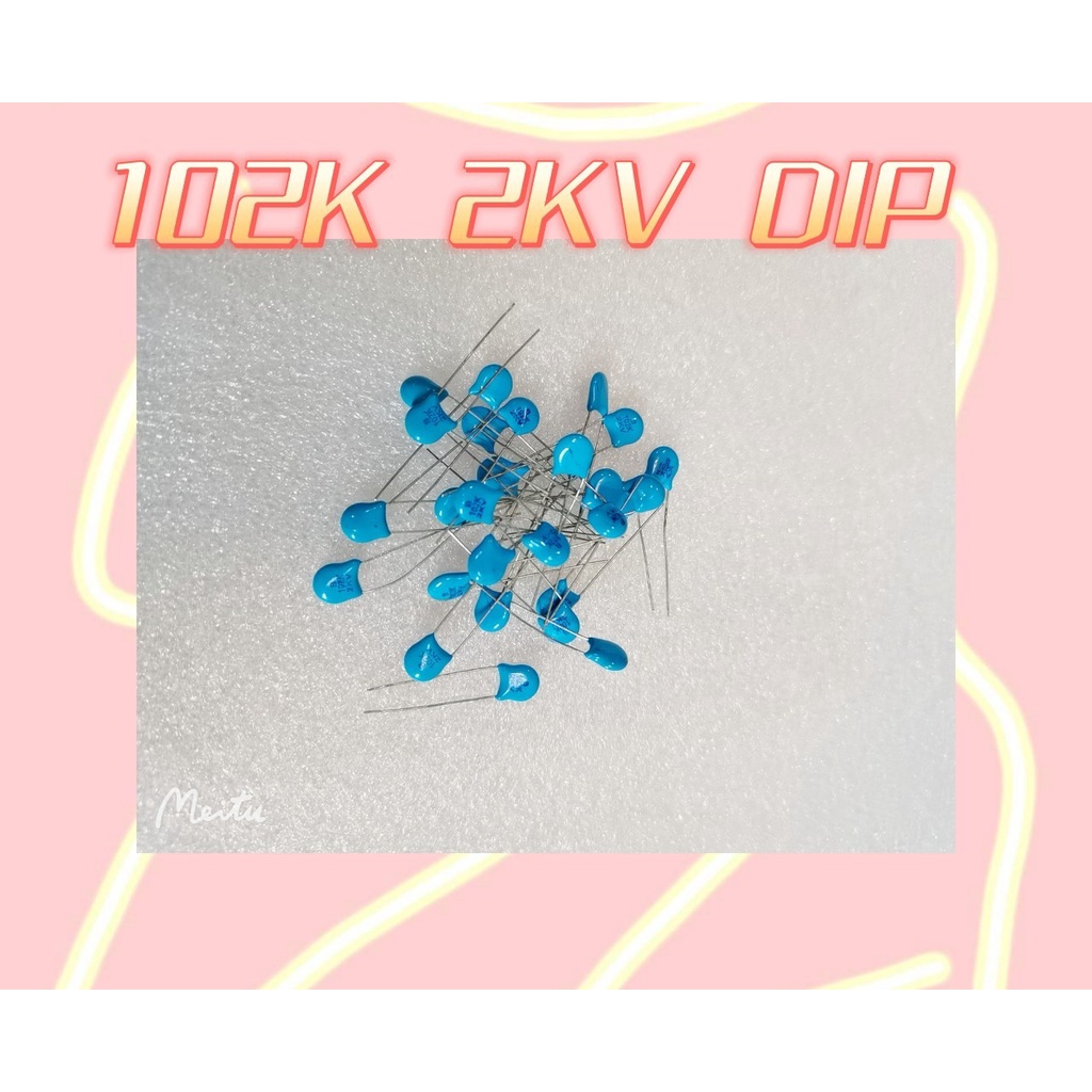 102K 2KV蓝色电容 DIP (1ชุดมี10ตัว) | Shopee Thailand