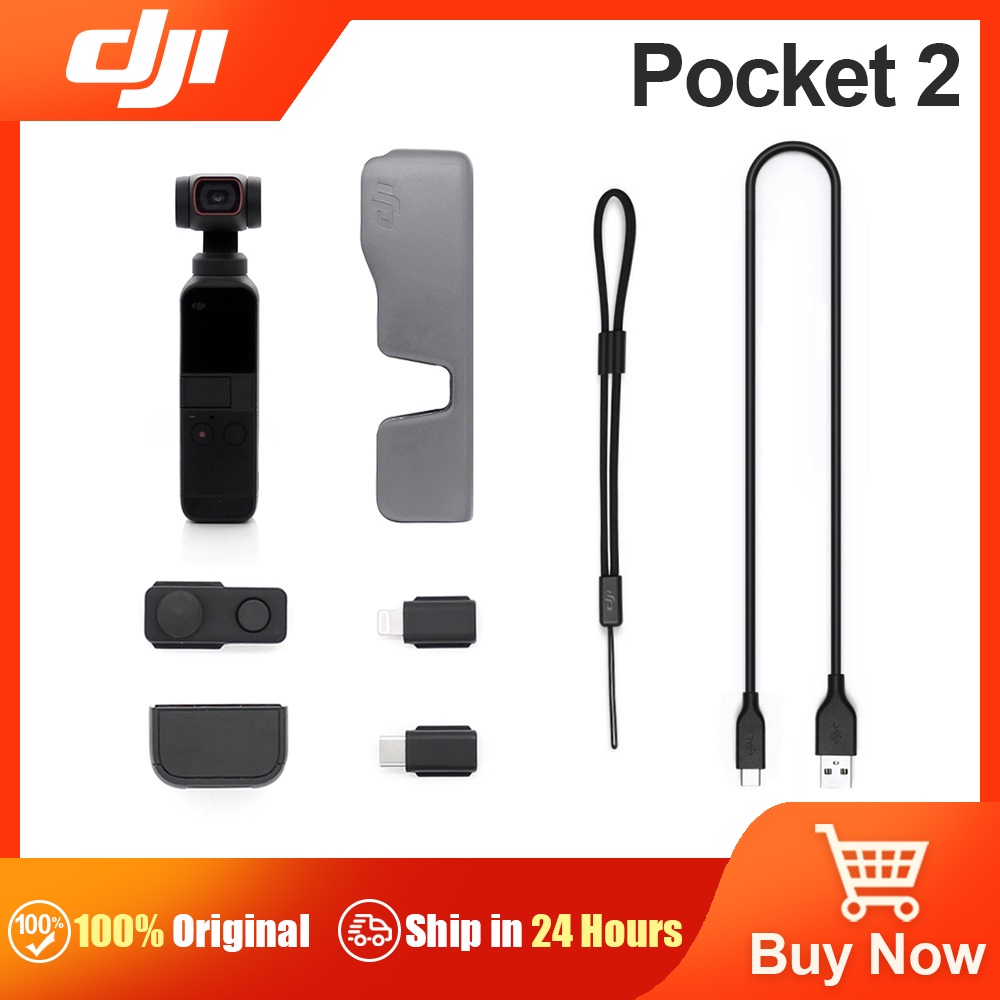 DJI Osmo Pocket 2 Handheld Gimbals Stabilized Camera Pocket-Sized 3 ...