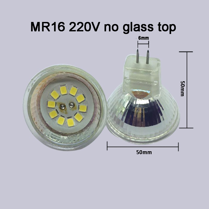 หลอดไฟสปอตไลท์ Led MR11 MR16 GU5.3 GU10 AC 220V AC DC 12V 3W 5W 7W ความสว่างสูง | Shopee Thailand