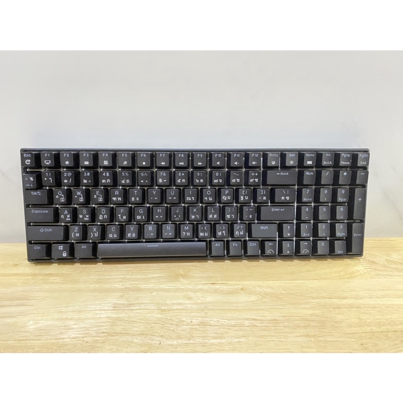 Royal Kludge RK100 Red switch สีดำ มือสอง 95% | Shopee Thailand