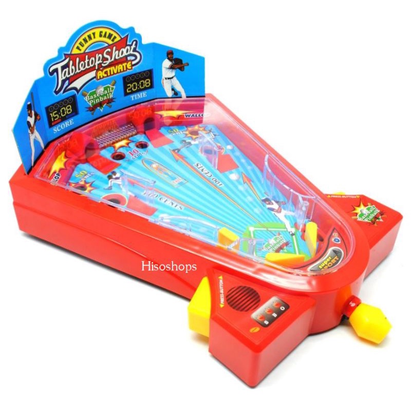FUNNY GAME TABLETOP SHOOT ACTIVATE โต๊ะเกมส์พินบอล กระดานพินบอล เกมส์ ...