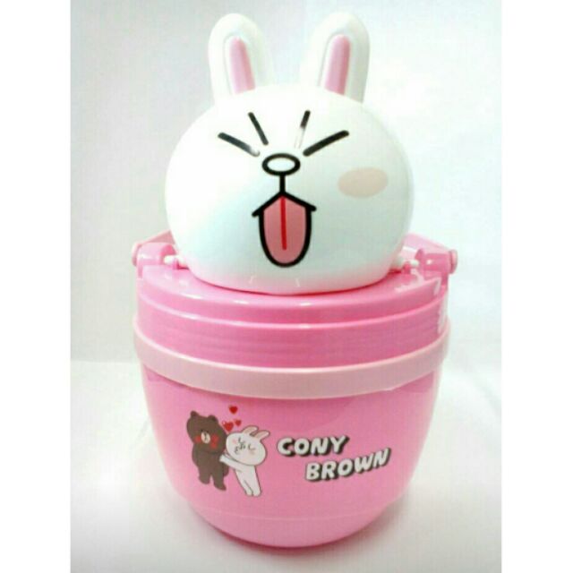 Line Cony กระติกน้ำ 3D สุดน่ารัก ลิขสิทธิ์แท้จาก Line | Shopee Thailand