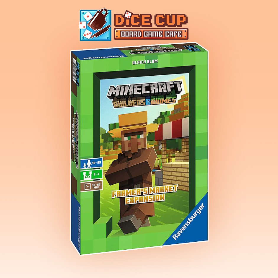 [ของแท้] Minecraft: Builders & Biomes: Farmers Market Board Game ...