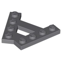 [506] ชิ้นส่วนเลโก้ Lego Part Wedge, Plate A-Shape with 2 Rows of 4 ...