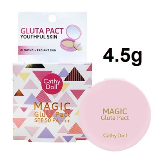 Cathy Doll Magic Gluta Pact SPF50 เคที่ดอลล์ เมจิก กลูต้า แพ็ค แป้งกล ...