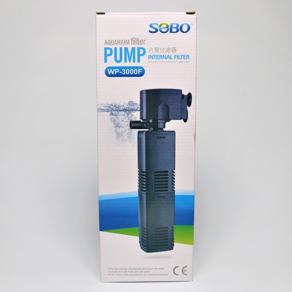 ปั๊มน้ำพร้อมกระบอกกรอง SOBO WP-2000F ,WP-3000F | Shopee Thailand