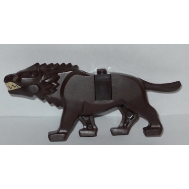 Dark Brown Warg lego Minifig Lord of the ring | Shopee Thailand