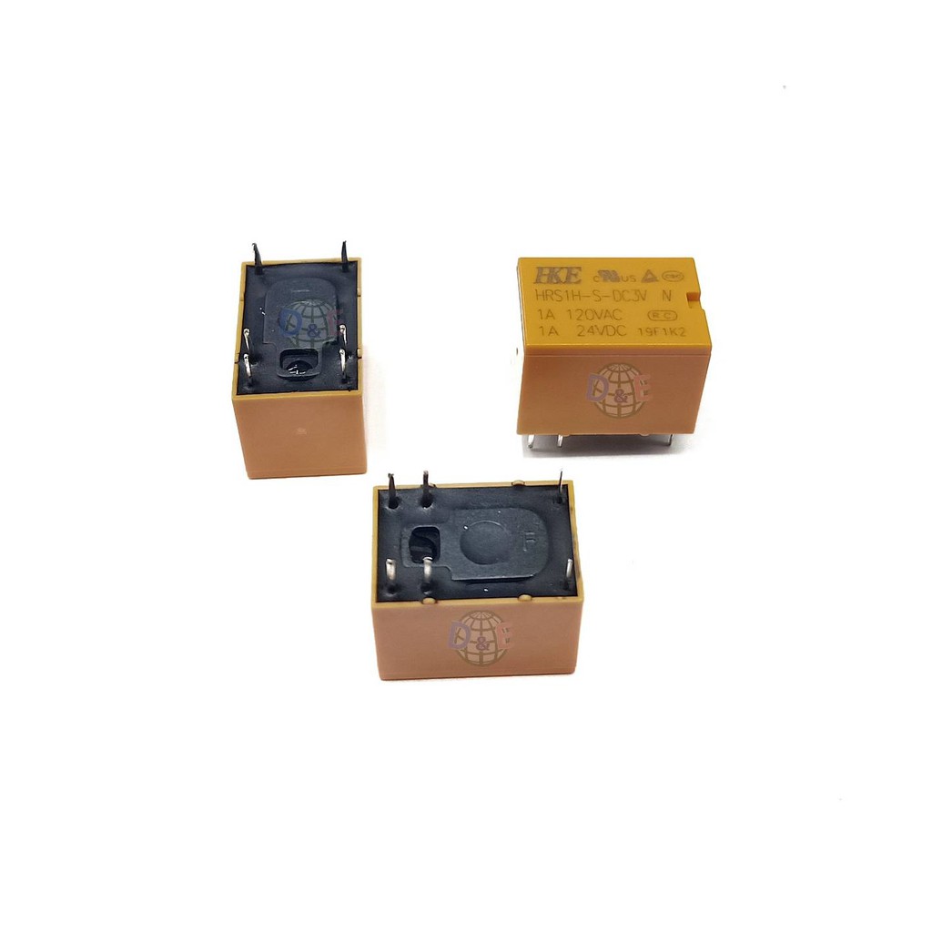 Relay HUI KE/HKE | รีเลย์ขนาดเล็ก คุณภาพสูง | Coil 3V-24V 6P 1A 30VDC ...