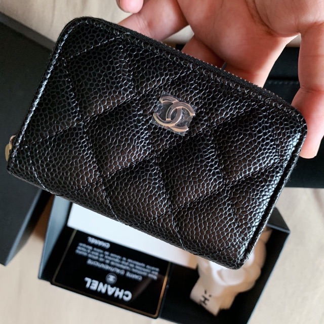 Chanel coin wallet zippy | Shopee Thailand