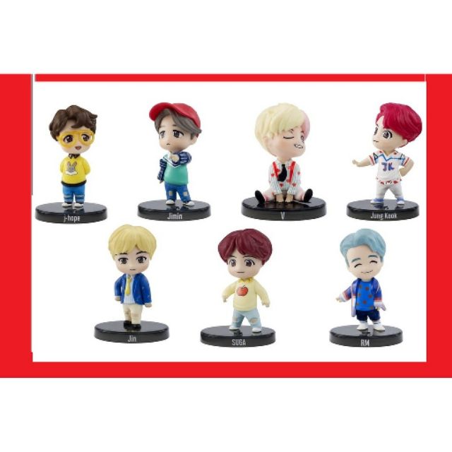 (พร้อมส่ง) BTS VINYL MINI Figures ฟิกเกอร์ ตุ๊กตา บังทัน BTS popup ...