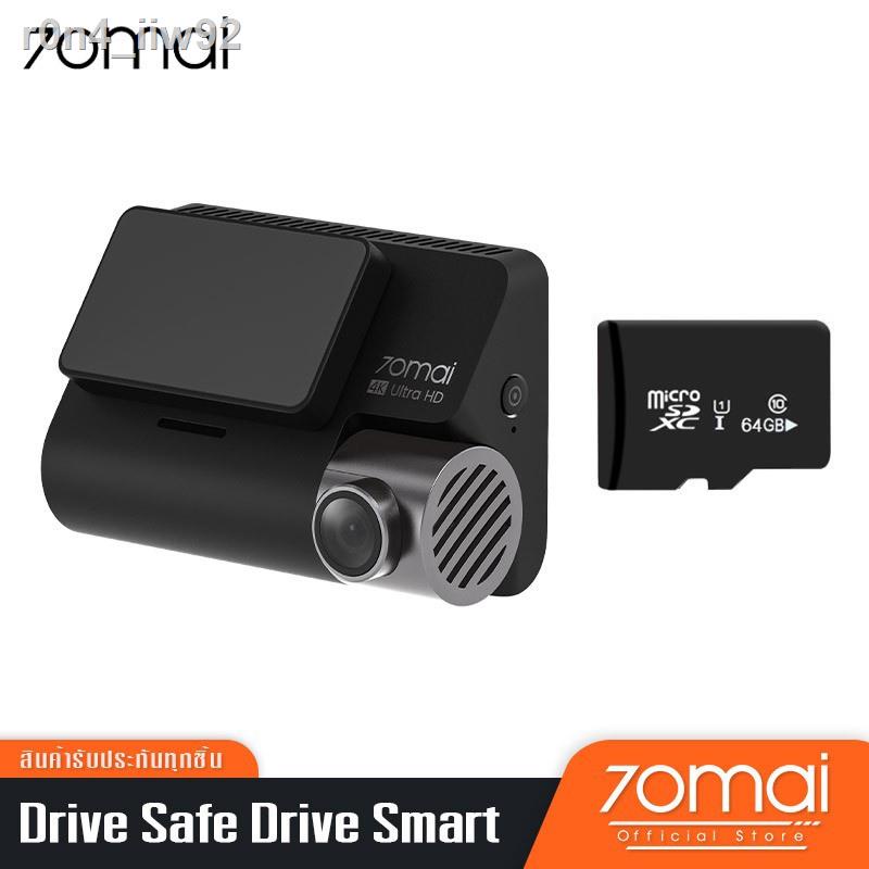 ☸[3490 บ.โค้ด DLGUNJWX] 70mai A800S Dash Cam 4K Dual-Vision 70 Mai A800 S Car Camera wifi กล้อง ...