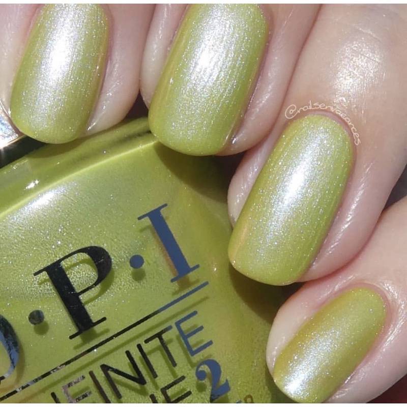 พร้อมส่ง OPI Infinite shine Optical Illus-sun เขียวตองดูโอโครม รหัส ISL ...