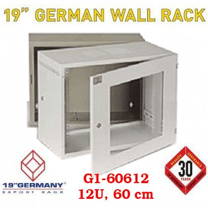 19" GERMAN Wall Rack G1-60612 ขนาด 12U กว้าง 60cm ลึก 60cm สูง 59cm | Shopee Thailand