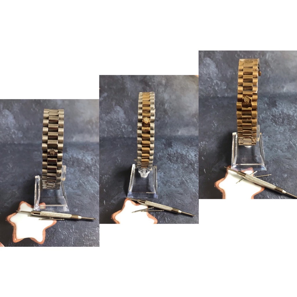 สายนาฬิกา Rolex Cast Metal 3 ตา และ 3 เบอร์ (แท้ 100%) | Shopee Thailand