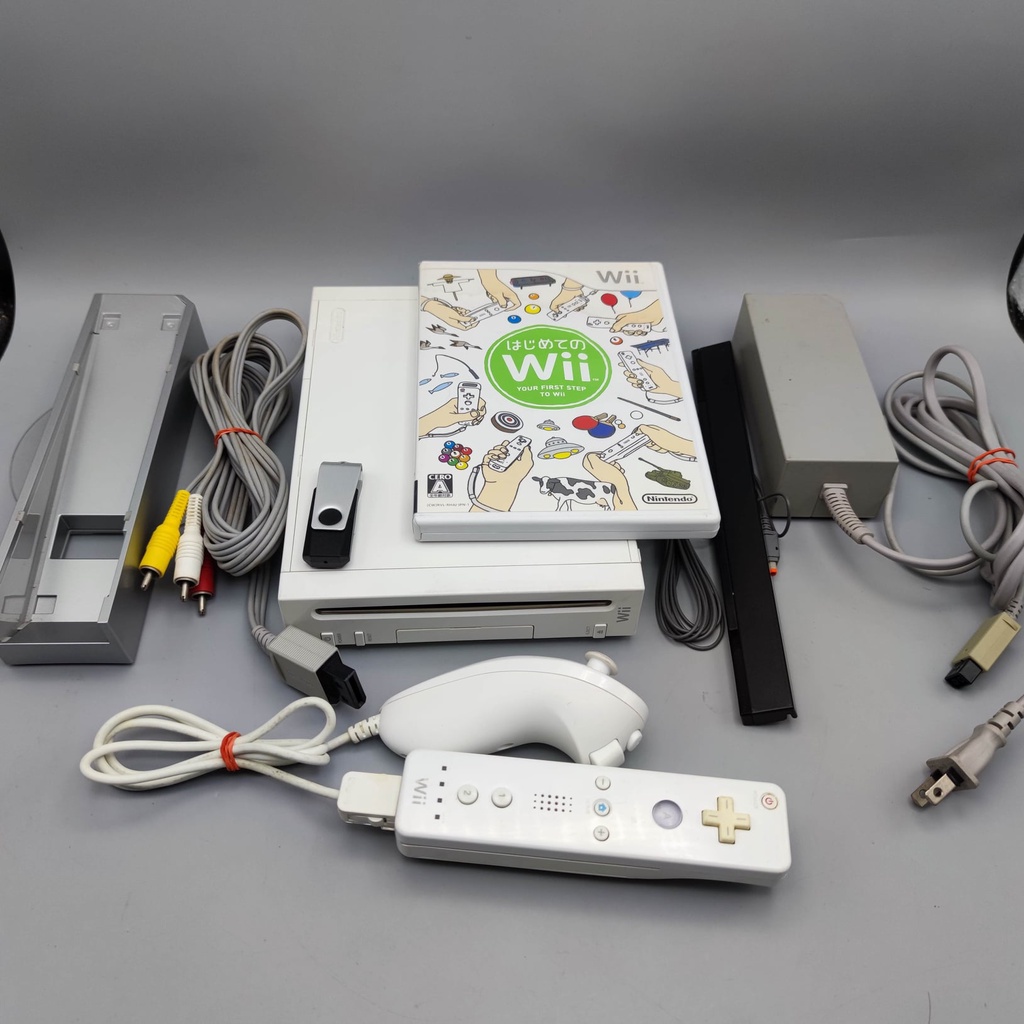 Wii เล่นแผ่นแท้ และ เกมส์ USB ได้ ครบชุดพร้อมเล่น - ตัวเครื่องอ่านแผ่น ...