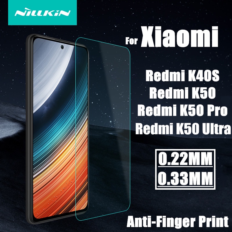 Nillkin Xiaomi Redmi K40S K50 Ultra Pro Amazing 9H H + Pro กระจกนิรภัย (ไม่เต็มจอ) | Shopee Thailand