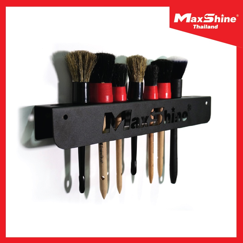 MAXSHINE Detailing Brush Holder ช่องใส่แปรงดีเทลลิ่ง 10 ช่อง แบบติดผนัง ...