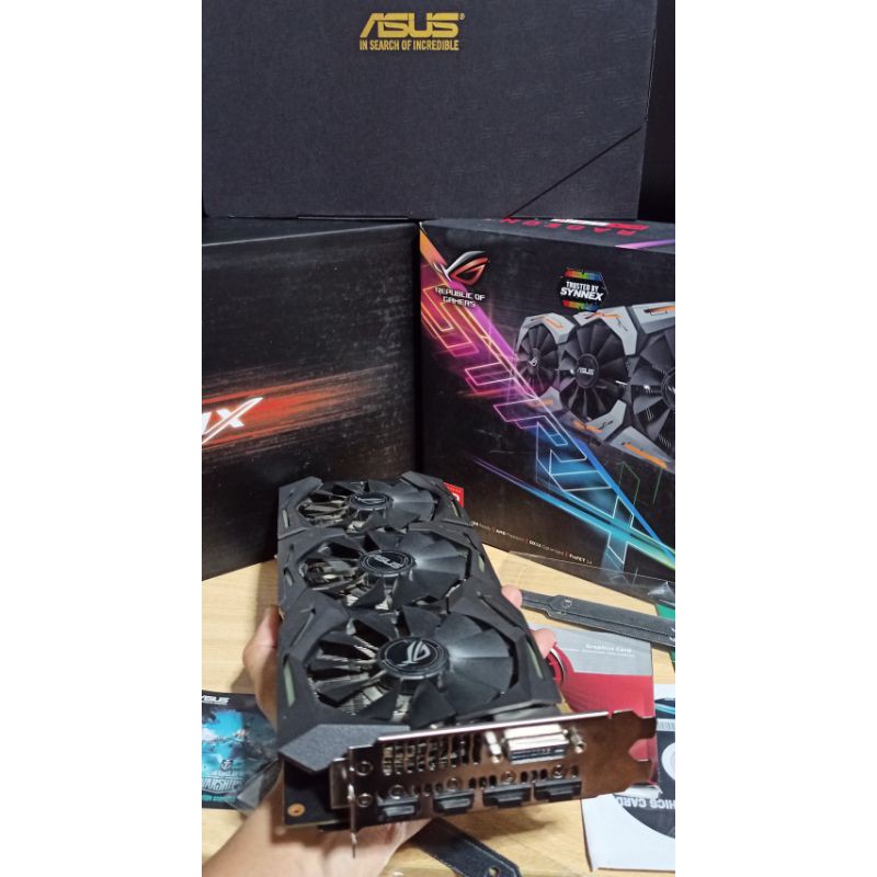 การ์ดจอ RX480 8G ASUS STRIX GAMING | Shopee Thailand