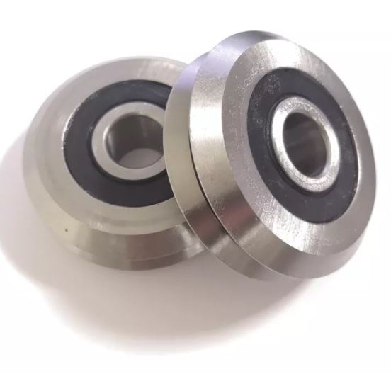 ตลับลูกปืนรางเลื่อน ร่อง V No. W2X (Stainless steel V groove track ...