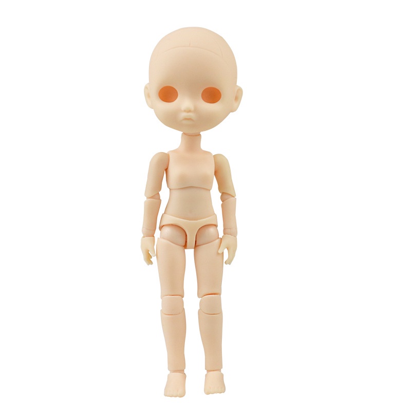 1/8 Bjd 15 ซม. ตุ๊กตา 40 ข้อต่อ ขยับได้ ร่างกาย Ob11 ตุ๊กตาเด็กผู้หญิง เล่นบ้าน Diy ฝึกแต่งหน้า ...