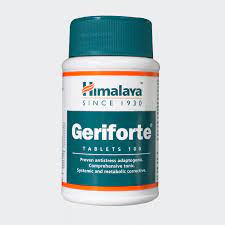 Himalaya Geriforte 100 Tablets ต่อต้านอนุมูลอิสระ ฟื้นฟูร่างกาย จิตใจ ...