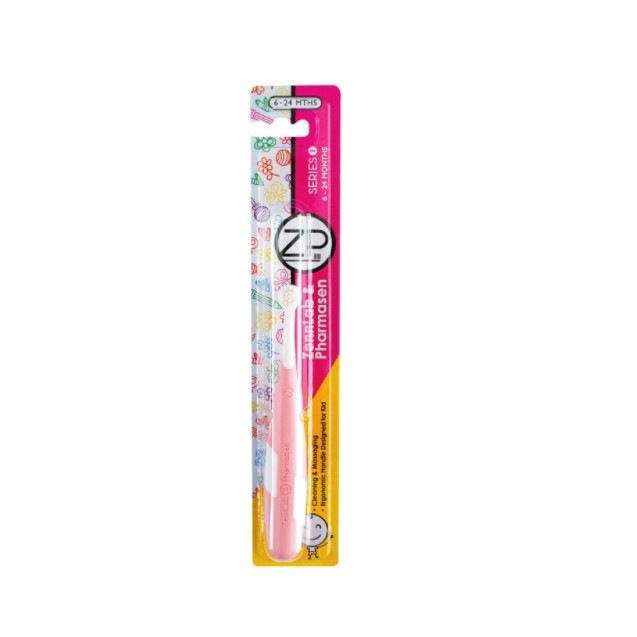 ZennLab & Pharmasen แปรงสีฟันเด็ก ซีรีส์ 1 สำหรับ 6 - 24 เดือน | Shopee ...