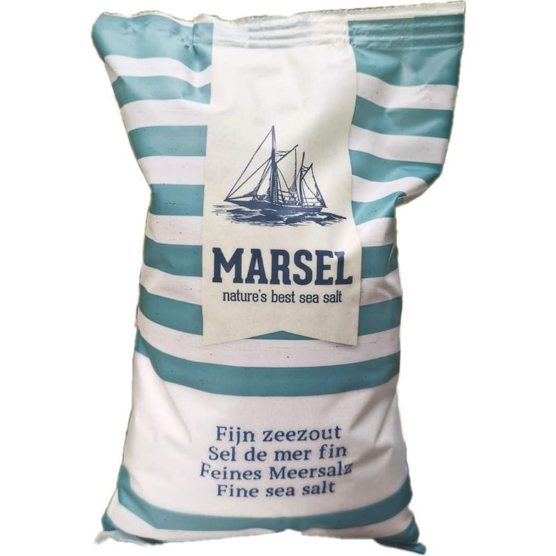 เกลือ Marsel ป่นละเอียด 1 กิโล | Shopee Thailand
