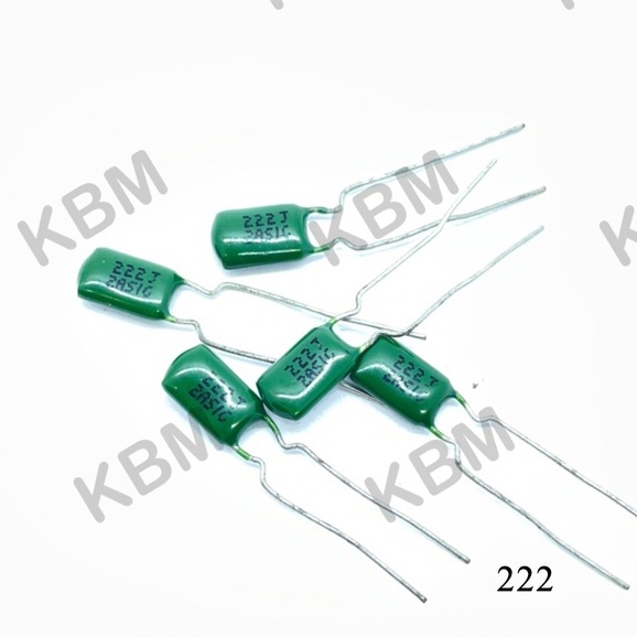 Capacitor (คาปาซิเตอร์)222(0.0022)50V 250V 1KV 2000V 2KV 3KV 4KV ...