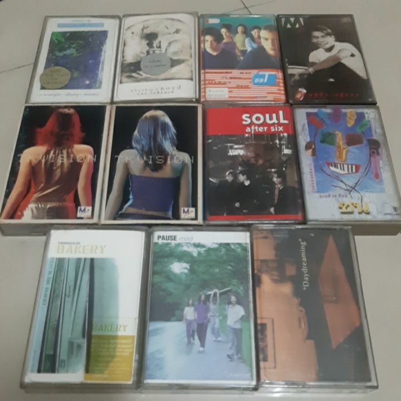 0เทปเพลงวงPAUSE mild/เทปเพลงวงพอส/เบเกอรี่มิวสิค/soul after six ...