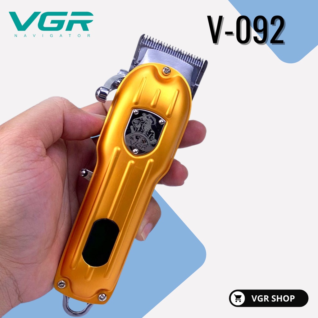VGR ปัตตาเลี่ยนไฟฟ้าไร้สาย รุ่น V-092 (สินค้าพร้อมส่ง ของแท้100%) | Shopee Thailand