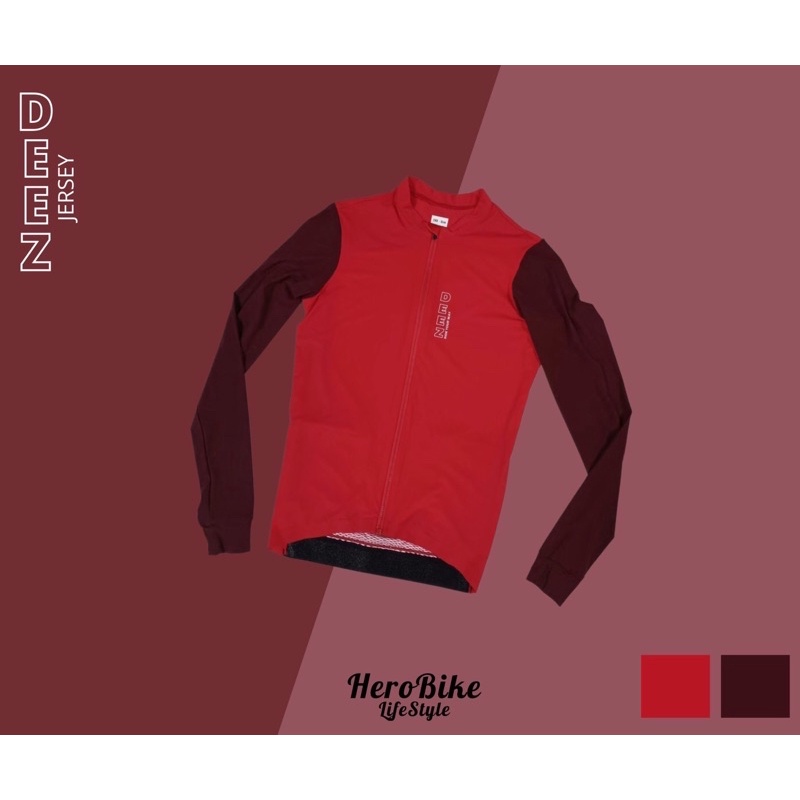 เสื้อปั่นจักรยานแขนยาว : ALL DAY ALL DEEZ มี 5 สี | Shopee Thailand