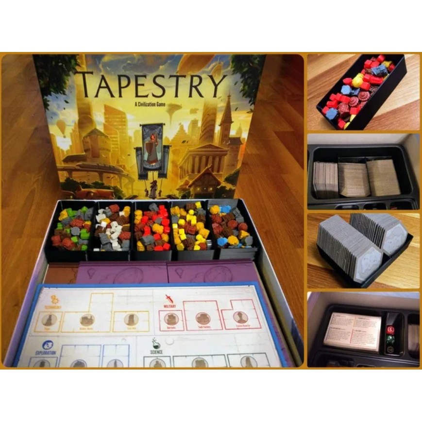 Tapestry Boardgame: Organizer (incl. Expansion) | Shopee Thailand