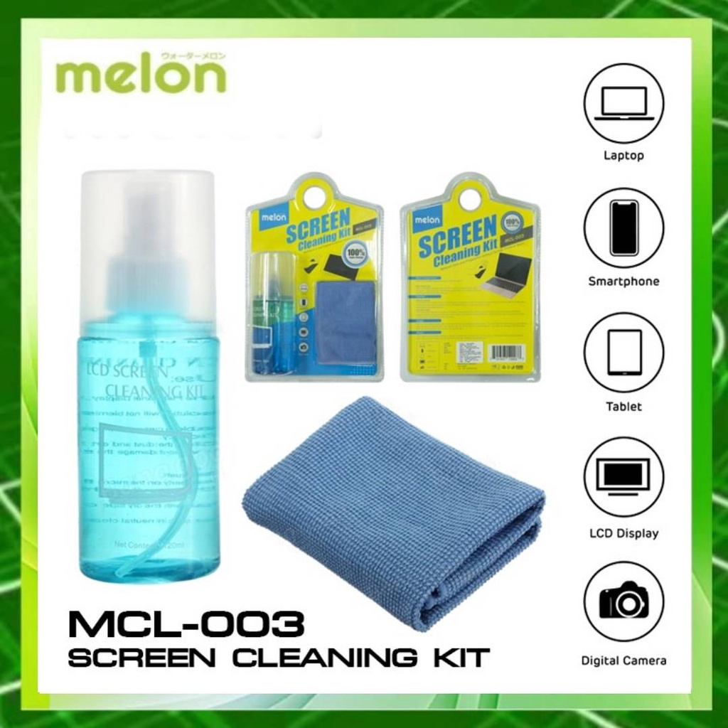 น้ำยาทำความสะอาด Melon Screen Cleaning Kit MCL-003 | Shopee Thailand