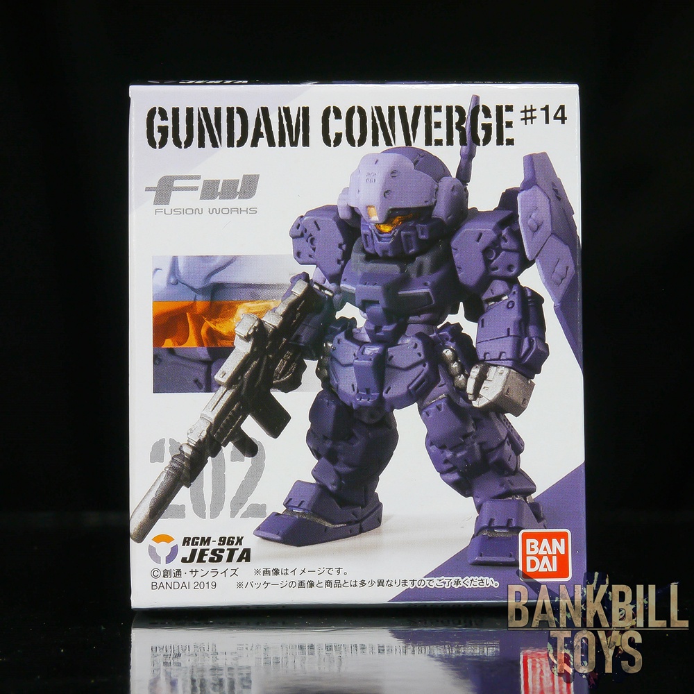 กันดั้ม ฺBandai Candy Toy FW Gundam Converge #14 No.202 RGM-96X Jesta | Shopee Thailand