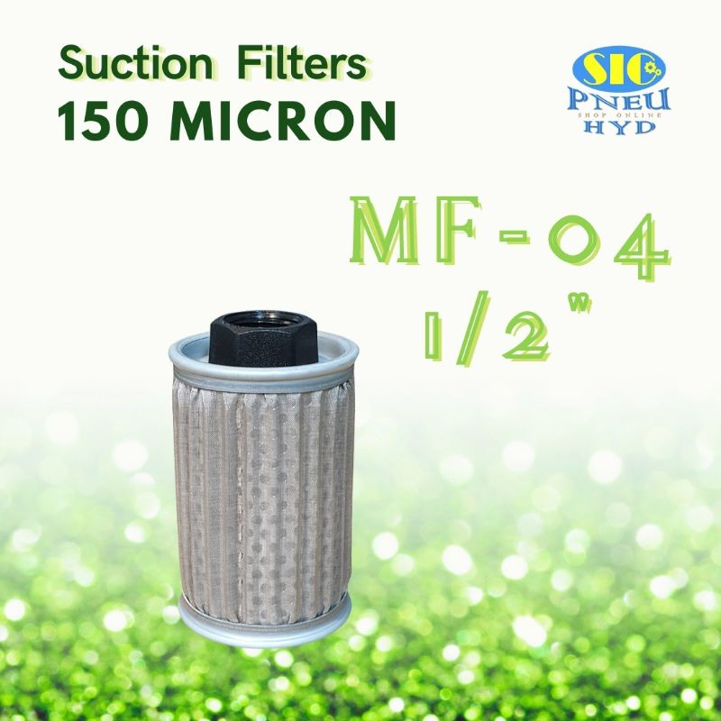 ไส้กรองน้ำมันไฮดรอลิค MF-04,MF-06,MF-08,MF-10,MF-12,MF-16 กรองไฮดรอลิค ...
