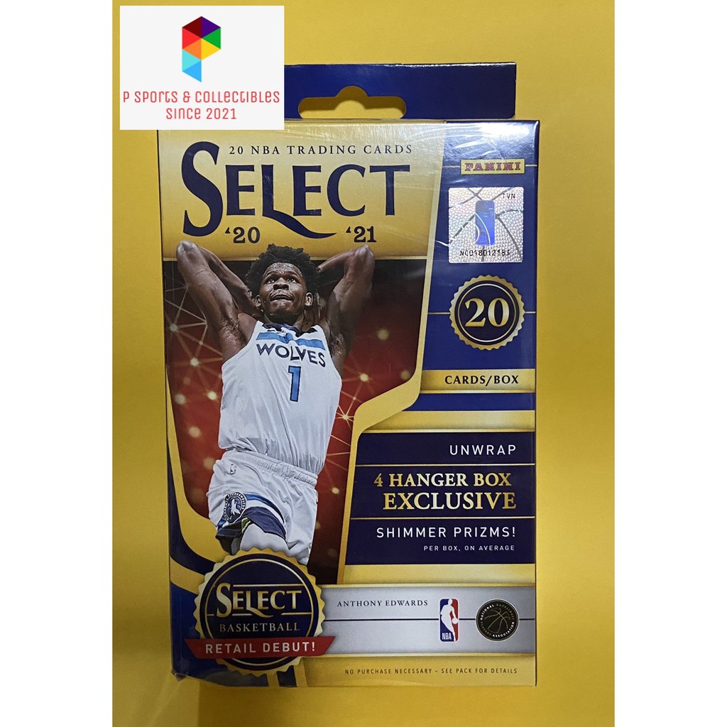 2020-21 Panini Select Basketball Hanger Box การ์ดสะสมบาสเก็ตบอล ...