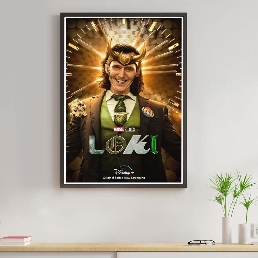 Loki Poster / TV Mini Series 2021 Marvel studios โปสเตอร์ขนาด 33x48 cm ...