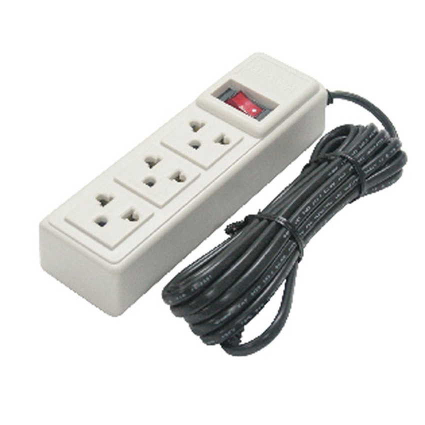 FF Link ปลั๊กไฟ 3 ช่อง - White | Shopee Thailand