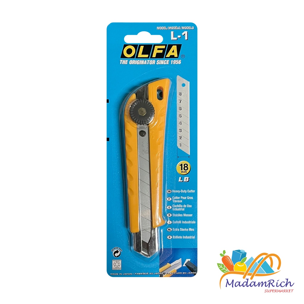 คัตเตอร์ OLFA รุ่น XA-1 , L-1, A-3, AK-1, PA-2, SAC-1 ของแท้ Made in JAPAN ราคาพิเศษถูกสุดๆ ...