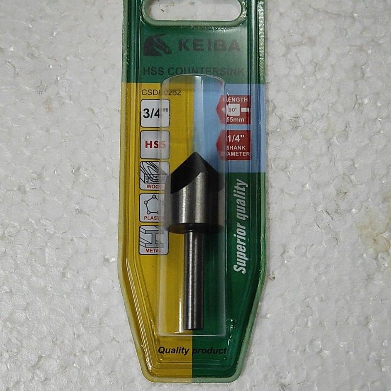 keiba ดอกคว้านรูเตเปอร์ ดอกคว้านรู countersink (ดอกเจาะผาย) 1/2'',5/8'',3/4" | Shopee Thailand