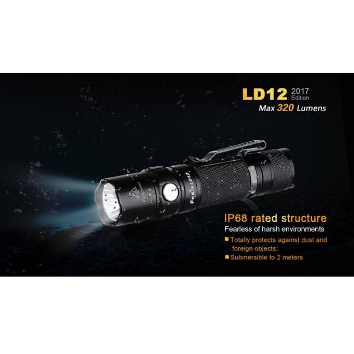 ไฟฉาย FENIX LD12 -2017 สินค้าตัวแทนในไทยมีประกัน 3 ปี | Shopee Thailand